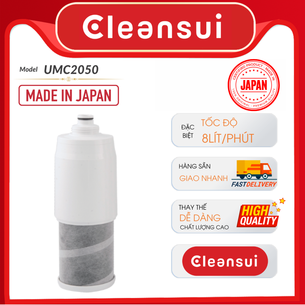Máy lọc nước tạo Ion kiềm | Mitsubishi Cleansui EU301